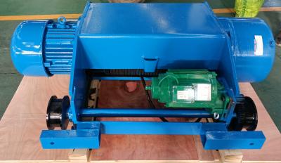 China Double Girder Electric Wire Rope Hoist single speed 5t 9m with remote control for sale