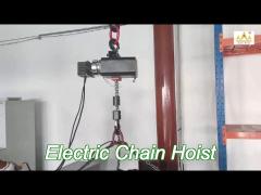 1 ton stage electric chain hoist with waterproof lighting for truss event