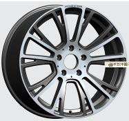 Cina Gradui 22 x 9 ruote secondo la misura in pieno dipinte a 22 pollici delle leghe dell'automobile di Kin-834 V-CH con 5 fori in vendita