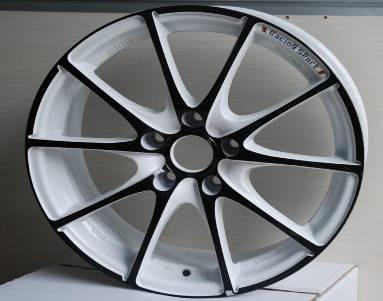 Cina 2013 il nuovo nero a 17 pollici di progettazione Size17x7.0 ha placcato le ruote della lega dell'automobile del fronte in vendita