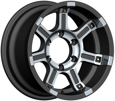 Cina Le ruote della lega dell'automobile del fronte del taglio a macchina, graduano 15 x 8 kin-712 secondo la misura in vendita