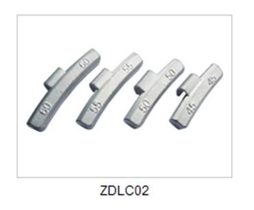 China Lead Alloy Wheel Balancing Weights Clip-On Type Plumbum With 5g - 100g for sale