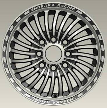 Cina Una lega a 14 pollici di 8 fori spinge per l'automobile 14x6.0 per Subaru, Mitsubishi, Hyundai in vendita