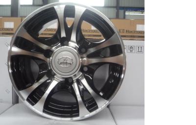 Cina Ruote a 14 pollici della lega, ruota finita lavorata 14x6.0 15x6.5 dell'automobile in vendita