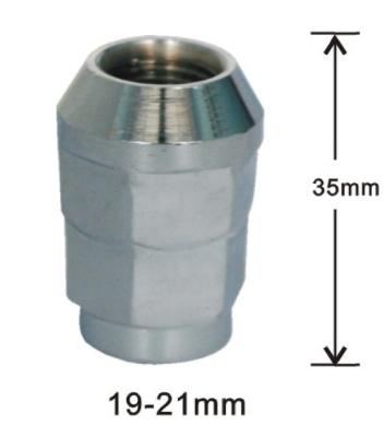 China Car Alloy Wheel Nut 35mm * 19-21 mm for sale