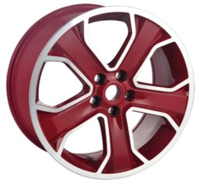 China 20x9.5 45 E a roda completamente pintada vermelha da liga de 20 polegadas para o automóvel, carro ligam as rodas à venda