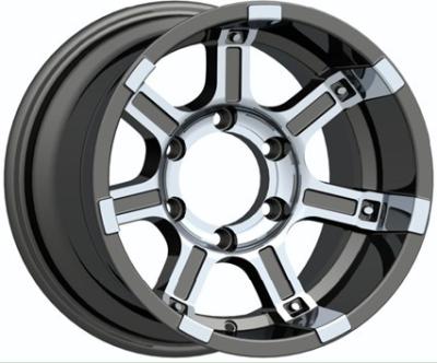 Cina la ruota di automobile 4x4, lega automatica del cromo polacco 15x8.0 spinge 5/6 di foro 718 in vendita