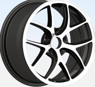 Cina Il foro 5 in pieno ha dipinto le ruote a 17 pollici 17x7.5 della lega dell'automobile del cromo in vendita
