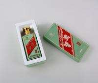 China Biodegradable Molded Pulp Wine Box 1.0mm Thick - Printable Sustainable Packaging with Sugarcane & Bamboo Materials for sale