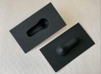 China Bamboo Black Compostable Packaging Pulp Tray 1.0mm Thickness with Custom Sizes and Colors for sale