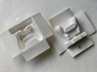 China Thermoformed Molded Pulp Game Controller Packaging - 0.8-1.0mm Thickness, Smooth Rigid Surface, 100% Biodegradable for sale