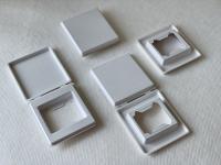 China 0.8mm Thermoformed Molded Pulp Switch Socket Packaging - Eco-Friendly Custom Sizes 5-7 Day Prototyping for sale