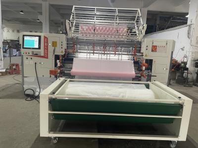 China Tech Quilting Machine Computerized Controls and Auto Stop for Thread Breaks Top-of-the-Line Performance for sale