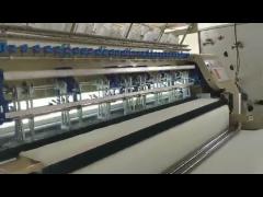 máquina estofando da canela do Lockstitch 210m/h com cremalheira e rolos