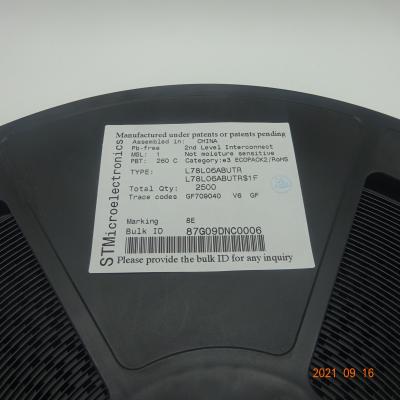 中国 6V PMIC 一体型リニアレギュレータ IC 回路 L78L06ABUTR 販売のため