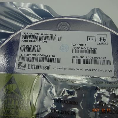 Cina 10V ESD Semiconduttori unidirezionali Componenti elettronici IC SP3030-01ETG in vendita