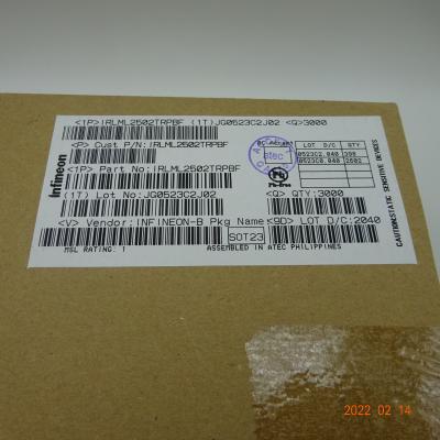 Cina MOSFET a chip singolo OEM IRLML2502TRPBF SP001558336 45 mOhm in vendita