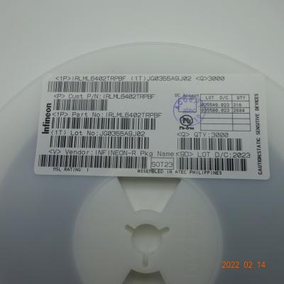 China Chip MOSFET duplo personalizado IRLML6402TRPBF transistor 65 mOhms à venda