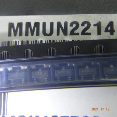 China MMUN2214LT1G Transistor de diodo de junção bipolar pré-polarizado 100mA 50V BRT NPN IC à venda