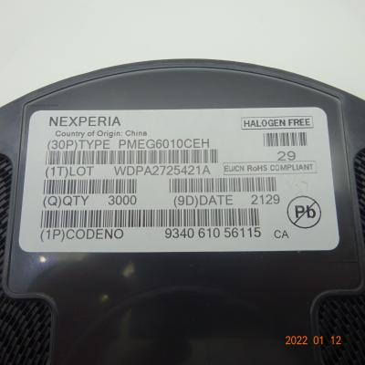 China Único retificador de diodo Schottky 115 PMEG6010CEH SOD123F SOD2 à venda
