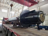 China EOOE Hydraulic Casting Machine Cylinder Self Guided 8800mm Stroke for sale