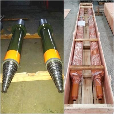 Cina Silindro idraulico a tre fasi a azione singola a carico pesante 32 MPa Pressione di prova in vendita
