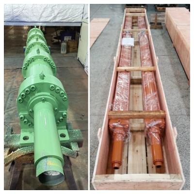 Cina Diametro in acciaio inossidabile cilindro idraulico personalizzato in scala di imbarco in vendita