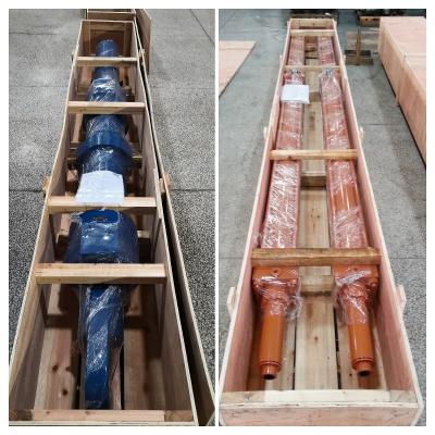 Cina 32 Mpa Pressione di prova Fabbrica di acciaio Silindri idraulici pesanti con lunghezza di corsa su misura in vendita