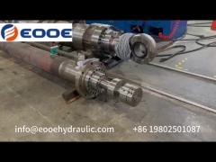 Druckprüfung eines Hydraulikzylinders