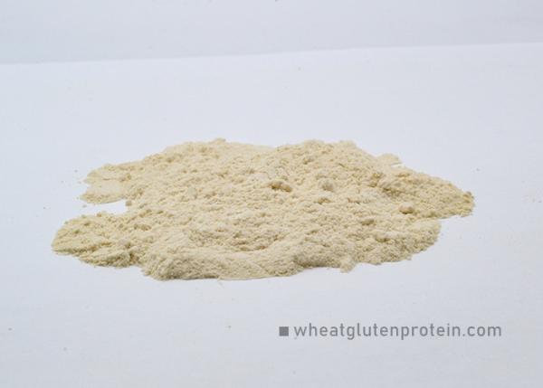 Quality Aquatic Feed Light Yellow CAS 8002-80-0 Wheat Gluten Powder for sale