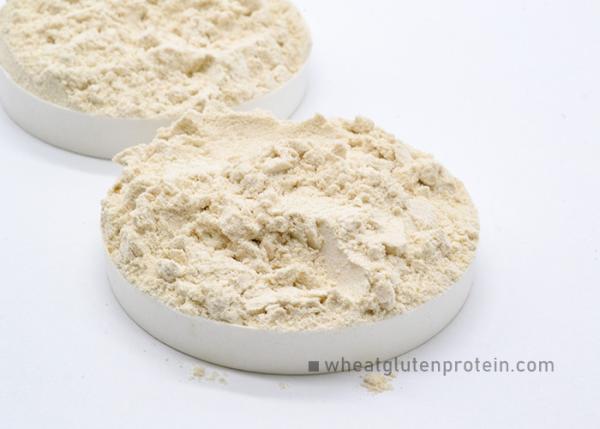 Quality HACCP HALAL Natural Wheat Gluten Powder Slightly Yellowish for sale