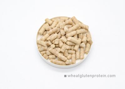 Cina Contenuto di proteine secche 75% Glutine di frumento Pellet alimentari a pellet cilindrico in vendita