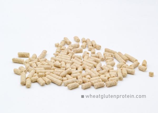 Quality Eel / Shrimp / Salmon Feedstuff Nutrition Wheat Gluten Feed Pellets for sale