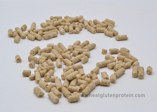 Quality HACCP HALAL Wheat Gluten Feed Pellets Protein Nutrition Additives for sale