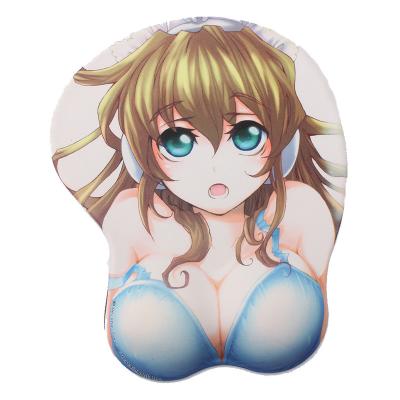 Cina Nessun cuscinetto di topo su ordinazione 3D di Fade Anime Girl con resto di polso Art Printed in vendita