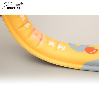 Chine Protection de repos de poignet de clavier de mousse de mémoire de bande dessinée aucun tissu enveloppant la conception à vendre