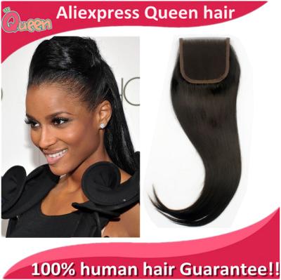 China Grade 7A Malaysian Lace Frontal Closures Body wave 4x4 Free Middle 3 Part Full Lace closure for sale