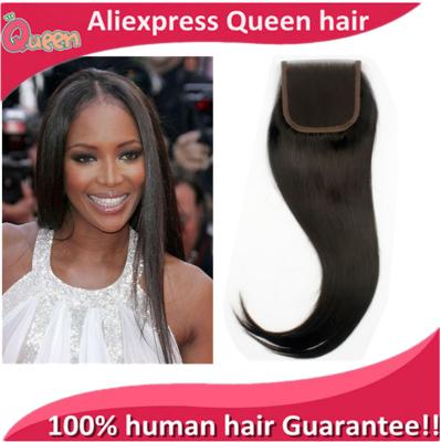 China Grade 7A Malaysian Lace Frontal Closures Body wave 4x4 Free Middle 3 Part Full Lace closure for sale