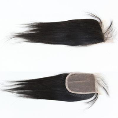 China Grade 8A Brazilian Lace Frontal Closures Body wave 4x4 Free Middle 3 Part Full Lace closure for sale