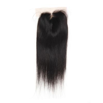 China Grade 8A Peruvian Lace Frontal Closures Body wave 4x4 Free Middle 3 Part Full Lace closure for sale
