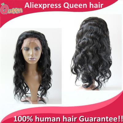 China Top 8A Grade Best Full density Virgin BrazilianThick Human Hair Wig Full Lace Wig Cheap Human Hair Lace Front Wig Gluele for sale