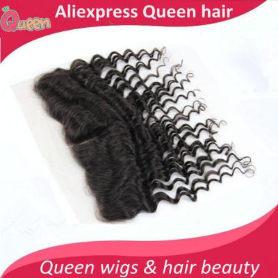 China 8A virgin Peruvian hair lace frontal closure 13x4 with free shipping body wave human hair ear to ear lace closure for sale