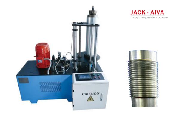 Corrugated Pipe Elbow Fabrication Machines Round Duct Elbow Making Machine Cold Formed Steel Sheet