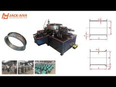 Automatische hydraulische blaasmachine voor het maken van flens voor asventilatoren