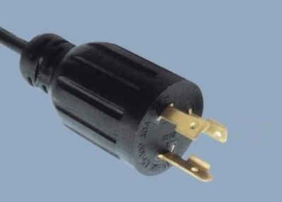 China UL CUL CSA Heavy Duty 3 prong 30A 125V NEMA L5-30P Twist Lock Locking Industrial American UL Power Cord for sale