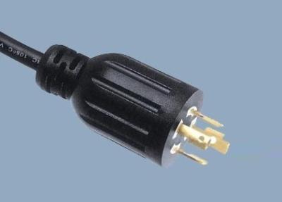 China UL CUL CSA Heavy Duty 3 prong 20A 125V 250V NEMA L14-20P Twist Lock Locking Industrial American UL Power Cord for sale