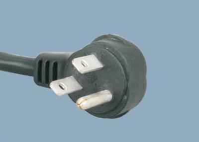 China UL CUL CSA 15A 125V 3 Prong NEMA 5-15P Electrical Angle Plug American UL Power Cord for sale