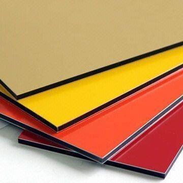 Chine 2440mm-6000mm Length PE Aluminum Compound Panel For All Weather Construction Materials à vendre