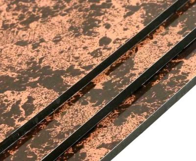 China Weather Resistant ACM PVDF Marble Panel 6000mm Low Maintenance for sale