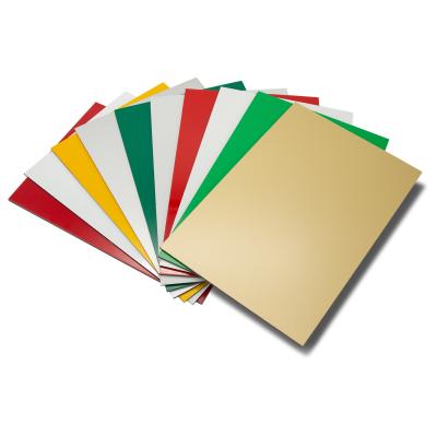China Revestimiento PE ligero Panel compuesto de aluminio para señalización ecológica, fachada de la tienda, decoración interior for sale